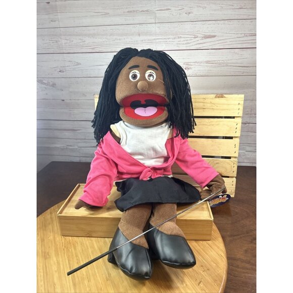 Silly Puppets | Toys | Silly Puppets Sierra African American Girl Hand ...